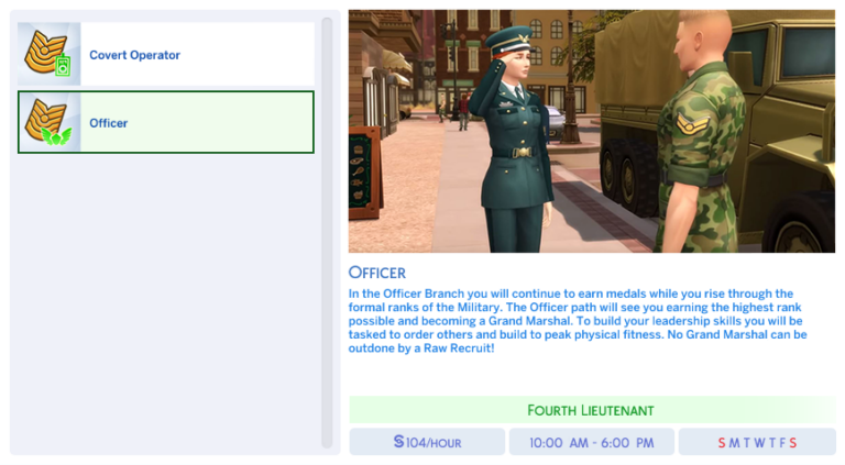 Military Careers: Covert Operator / Officer – Calendula Petals